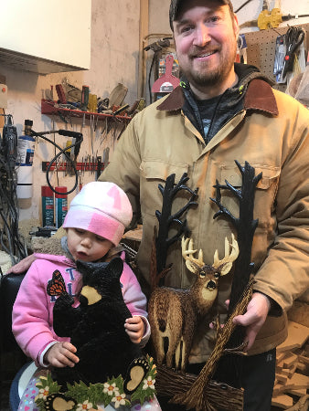 Clint Wickman Originals - Wood Carved Wildlife Wall Art