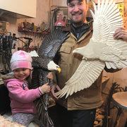 Clint Wickman Originals - Wood Carved Wildlife Wall Art